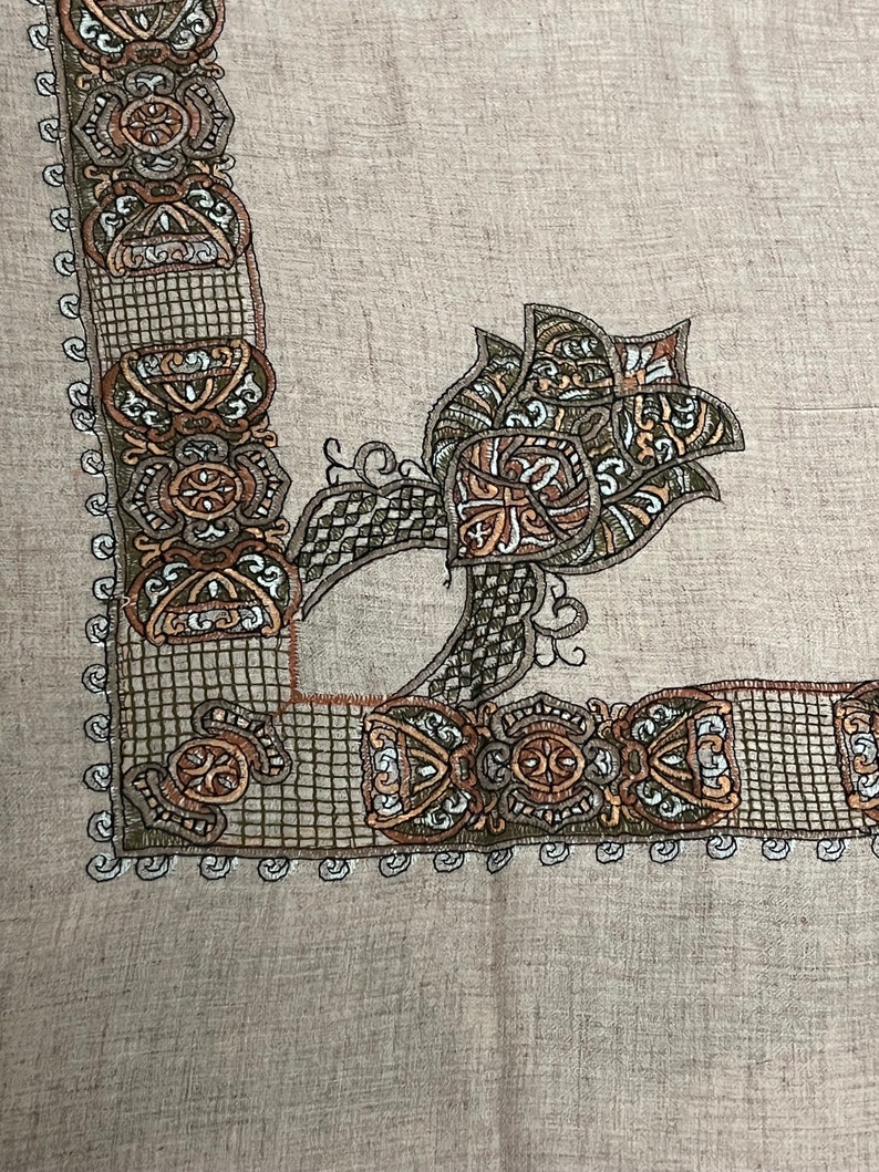 Omani Masar Saudi Scarf Shawl Embroidery Dubai Arabian Ramadan Islamic ...