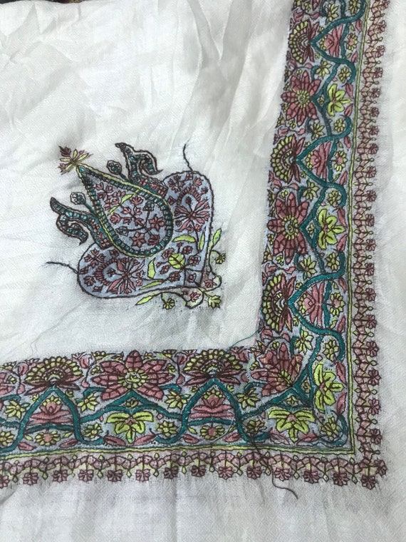 Vintage Style Omani Masar Saudi Scarf Shawl Cashmere Kashmiri - Etsy