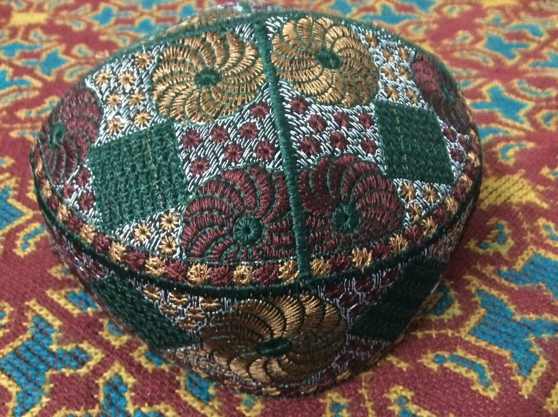 Size 56 ,tribal Folk, Harem Cap,islamic Men Hat ,muslim Cap, Salat Hat ...