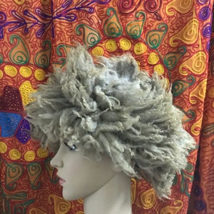 Sheepskin Fur Hat Pale Brown Papakha Caucasus Chugirma Russia ...