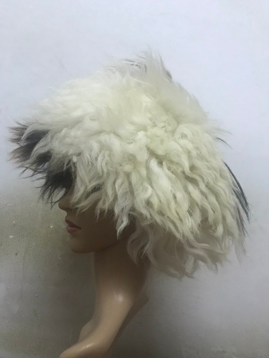 Russian Snow Hat Pale White Papakha Caucasus Chugirma Russia ,astrakhan ...