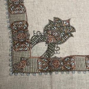 Omani Masar Saudi Scarf Shawl Embroidery Dubai Arabian Ramadan Islamic ...