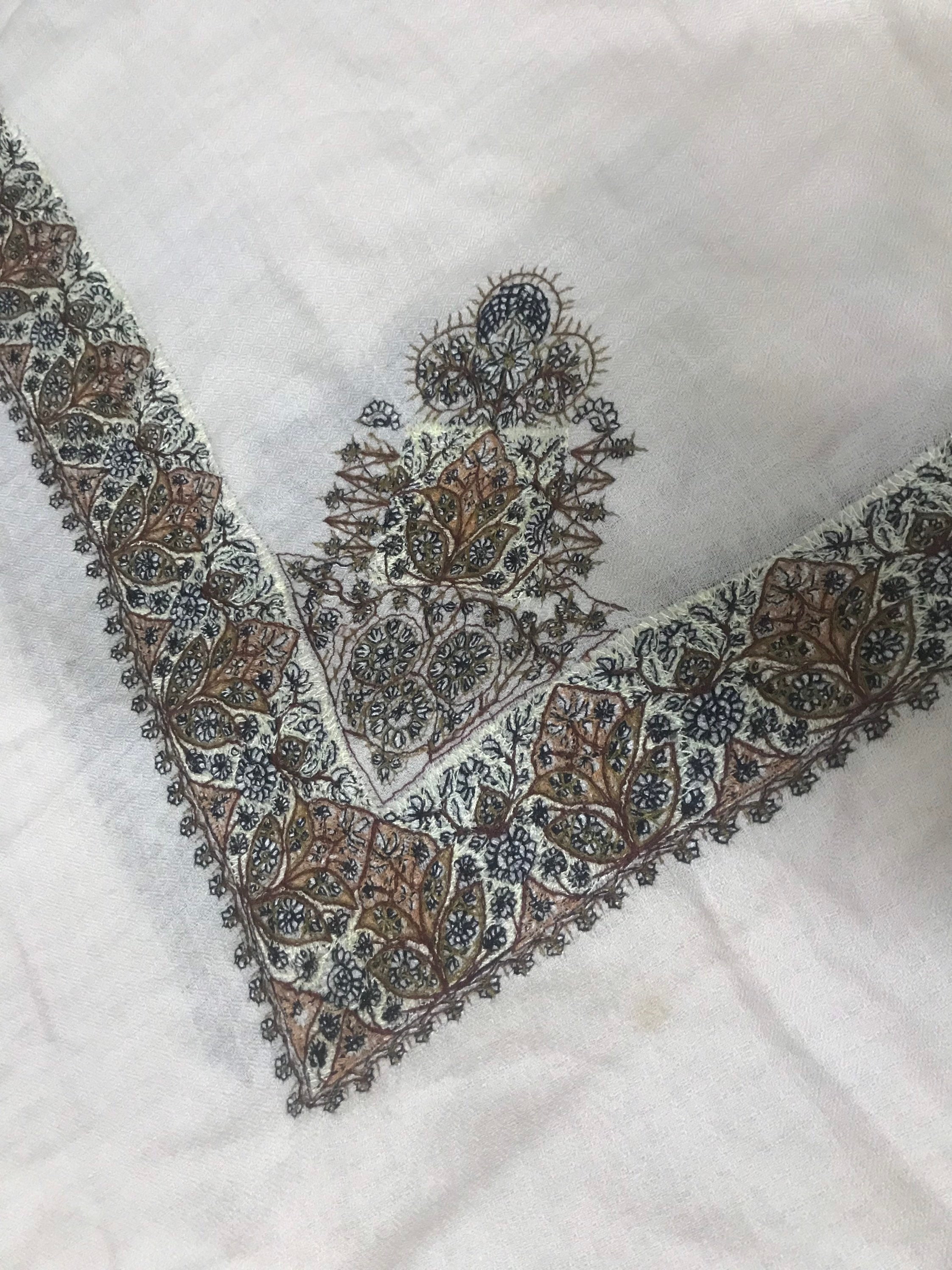 Vintage Omani Masar Saudi Scarf Shawl Embroidery Dubai Arabian Ramadan ...