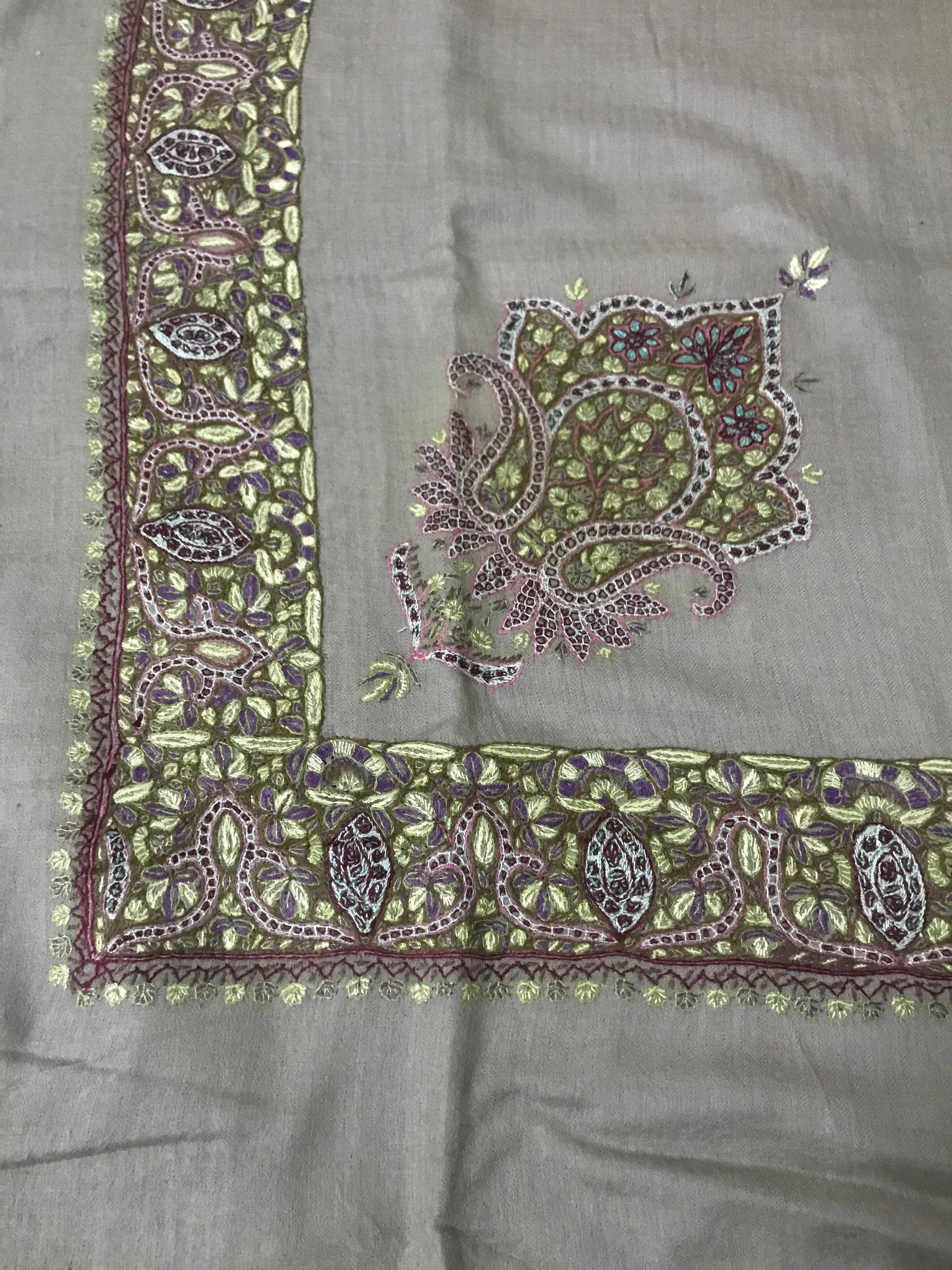 Vintage Style Omani Masar Saudi Scarf Shawl Embroidery Dubai Arabian ...