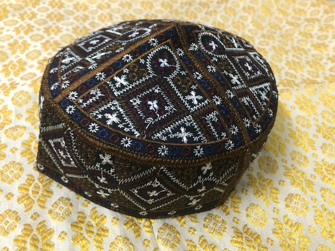 Size 58 F19 Tribal Vintage Cap Islamic Men Hat Muslim Salat Imam Hat ...