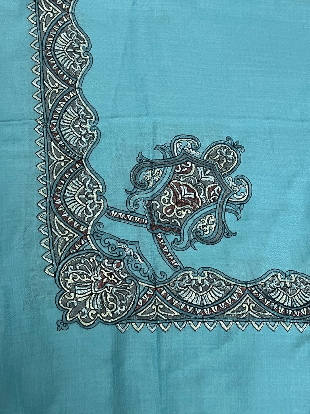 Omani Masar Saudi Scarf Shawl Embroidery Dubai Arabian Ramadan Islamic ...