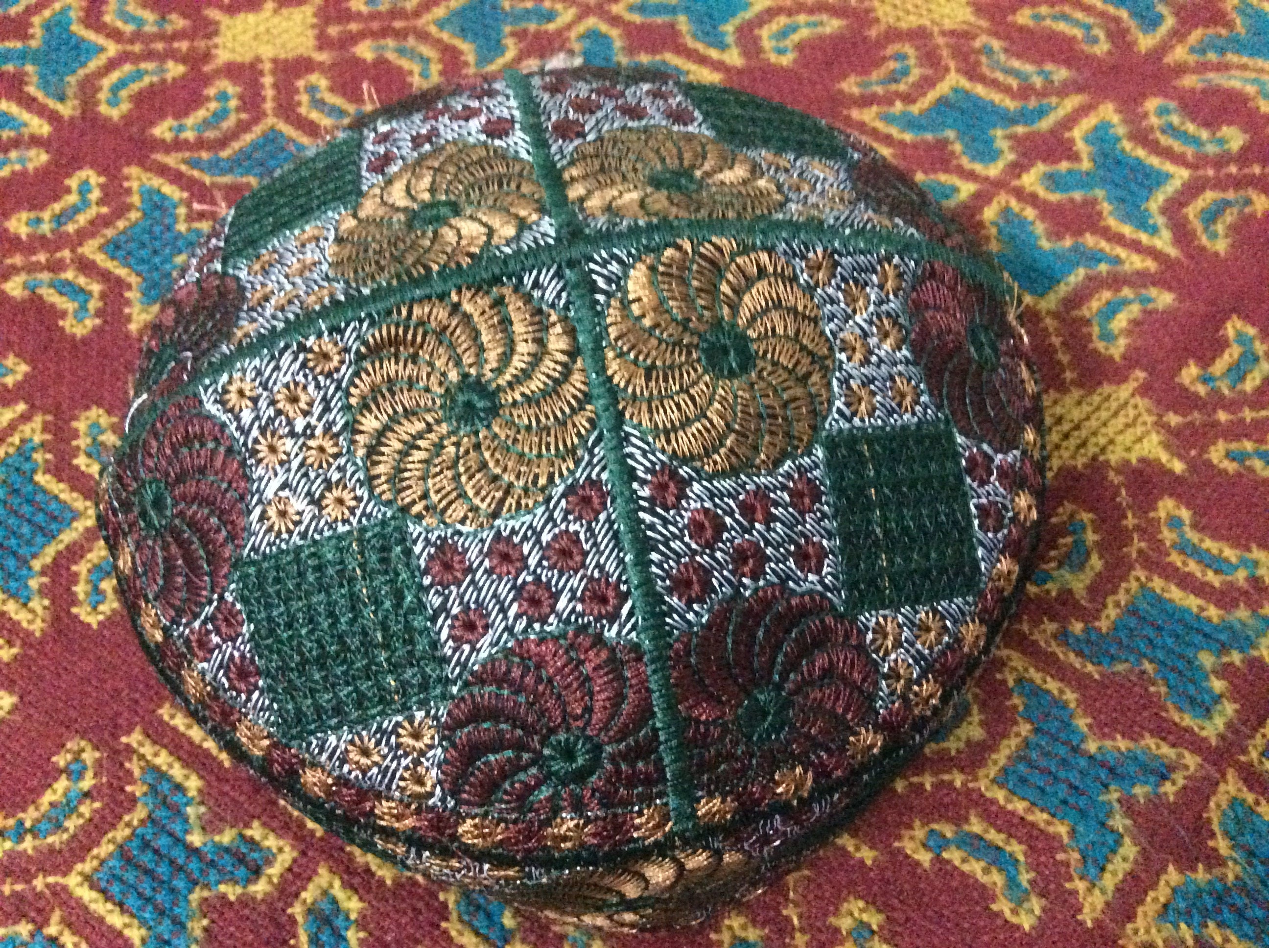 Size 56 ,tribal Folk, Harem Cap,islamic Men Hat ,muslim Cap, Salat Hat ...