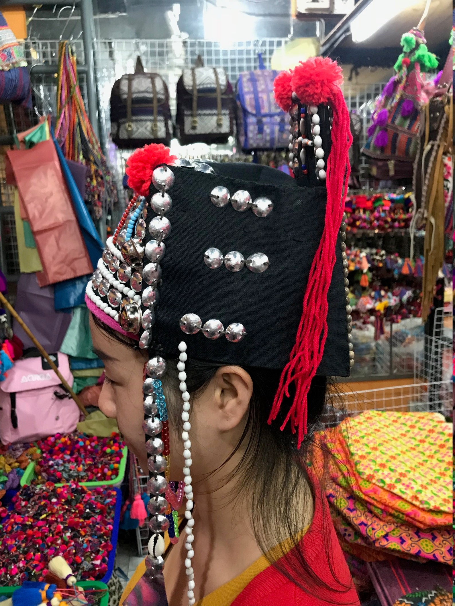 Akha Hat Tribe Bohemian Hat Headdress Ceremonial - Etsy