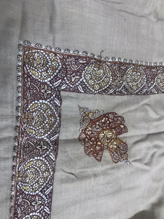 Vintage Style Omani Masar Saudi Scarf Shawl Cashmere Kashmiri - Etsy