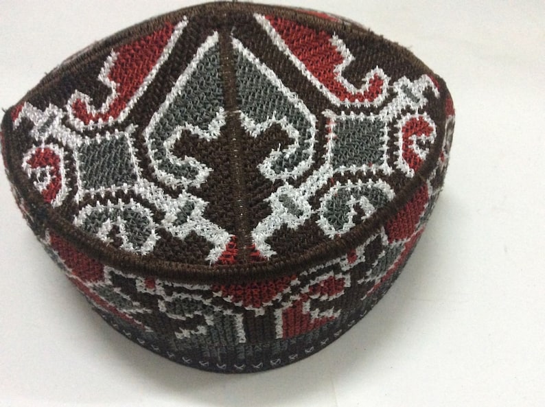 Islamic Men Hat Boy Young Child Muslim Cap Salat Hat Imam Embroidery ...