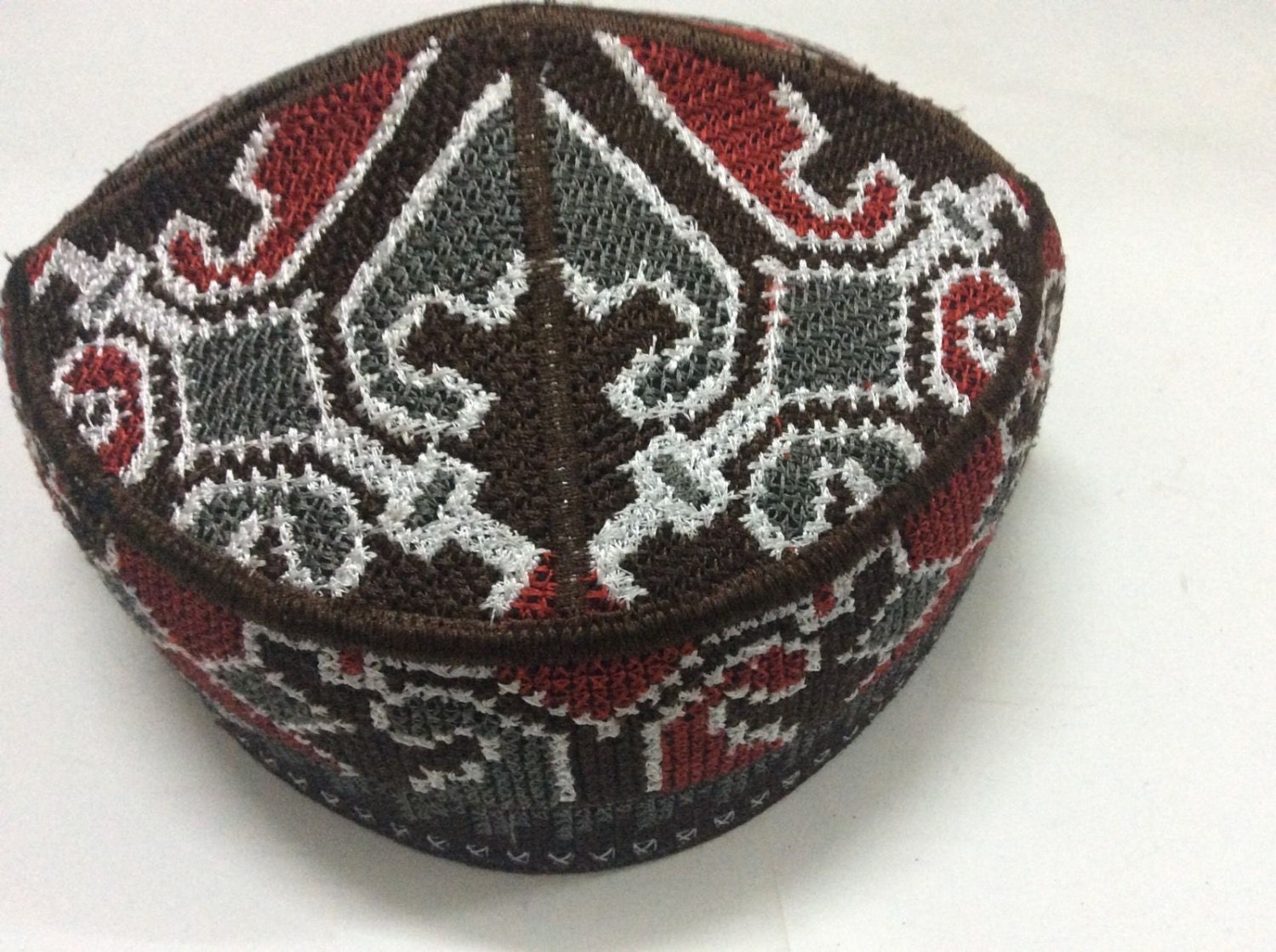 Islamic Men Hat Boy Young Child Muslim Cap Salat Hat Imam Embroidery ...