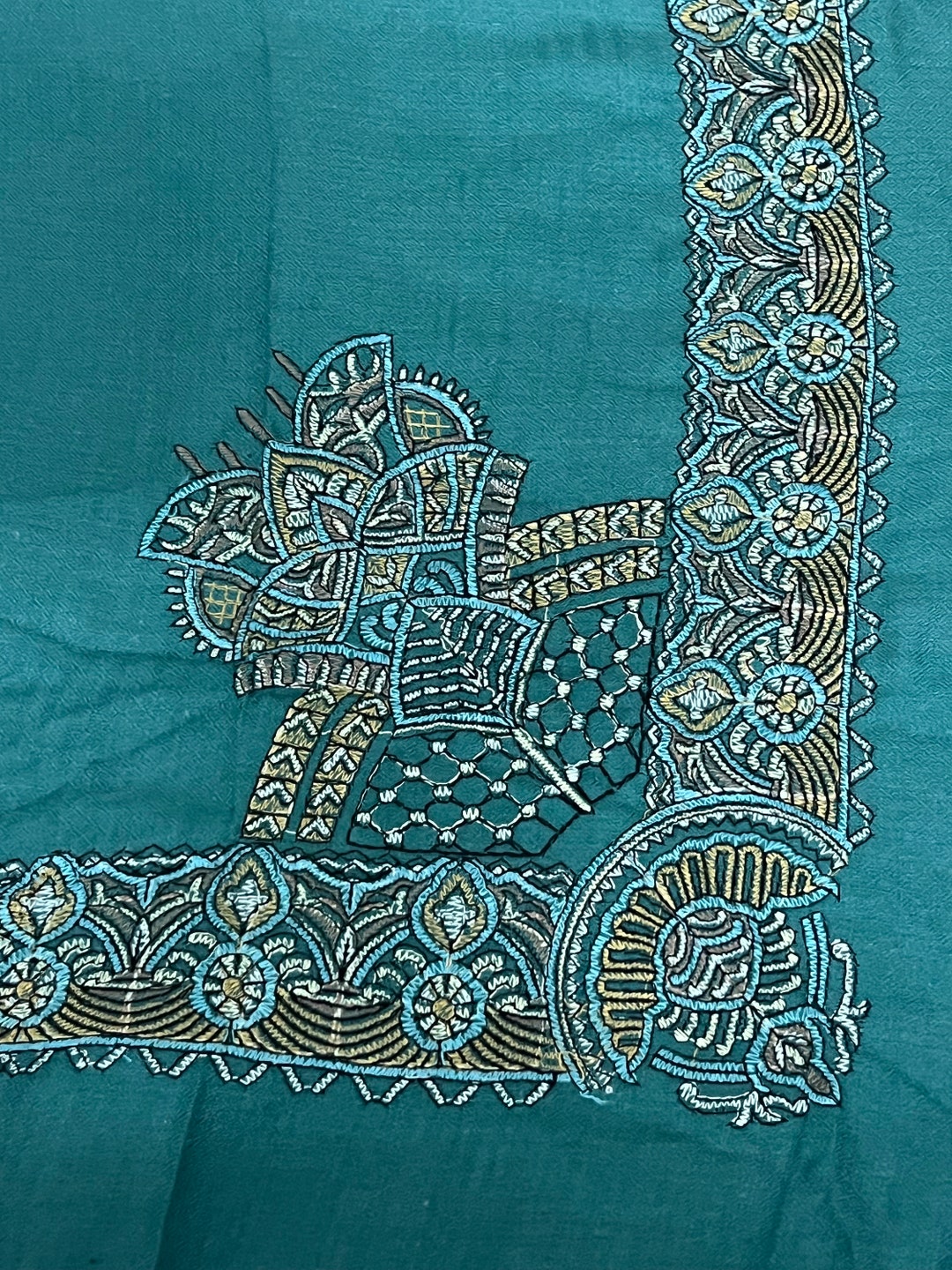 Omani Masar Saudi Scarf Shawl Embroidery Dubai Arabian Ramadan Islamic ...