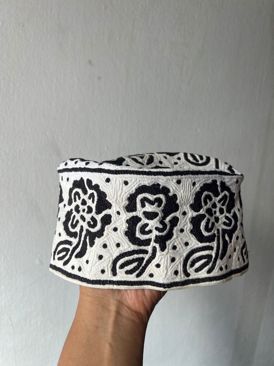 Omani Kufi Koofi Hat Topi Embroidery Handmade Cap Islamic - Etsy