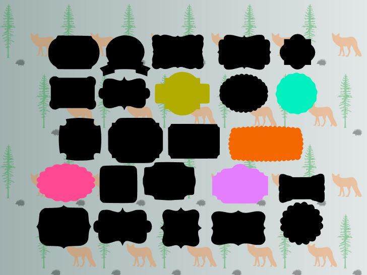 Tags svg labels svg files for cricut silhouette studio | Etsy