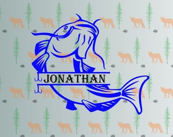 Catfish Vector Art - Etsy