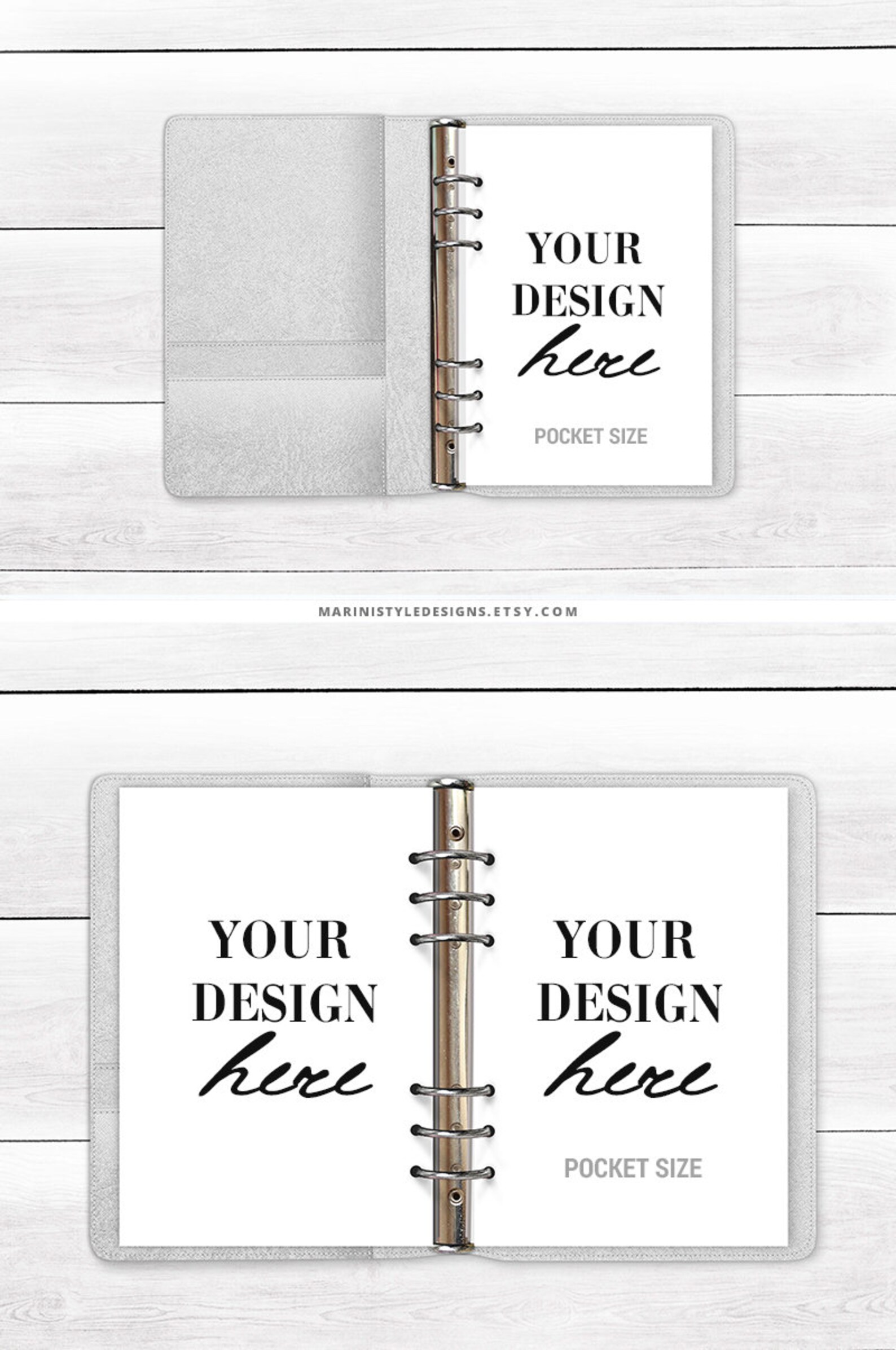 Pocket Size Planner Mockup Pocket Planner Inserts Mockup | Etsy