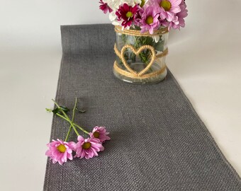 Burlap Table Runner | Etsy