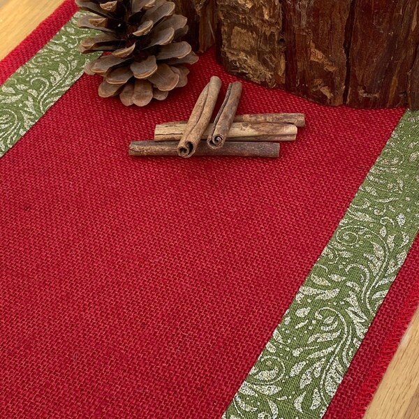 Burlap Table Runner - Etsy