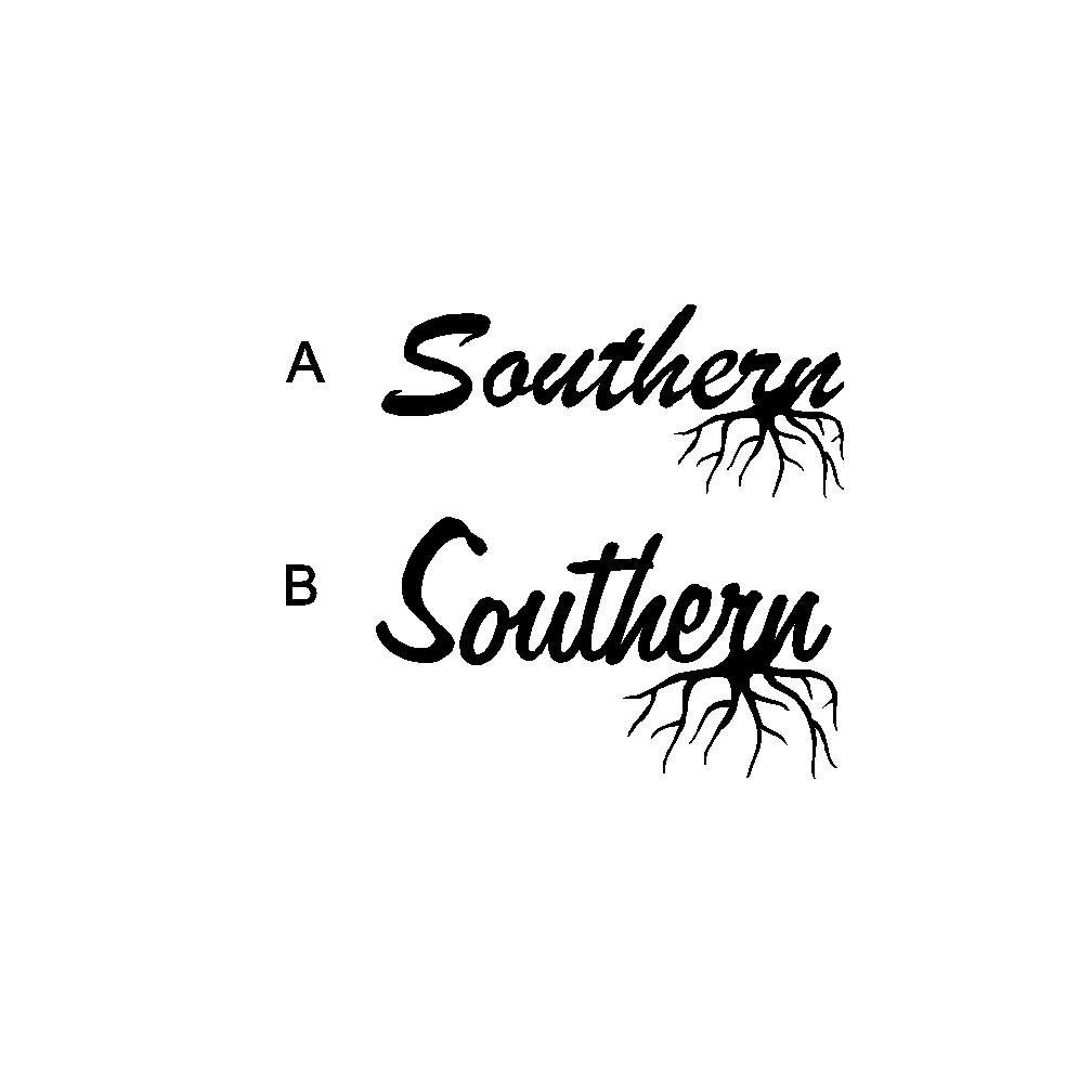 Southern Roots Decal Window Decal Die Cut Sticker ANY COLOR - Etsy.de