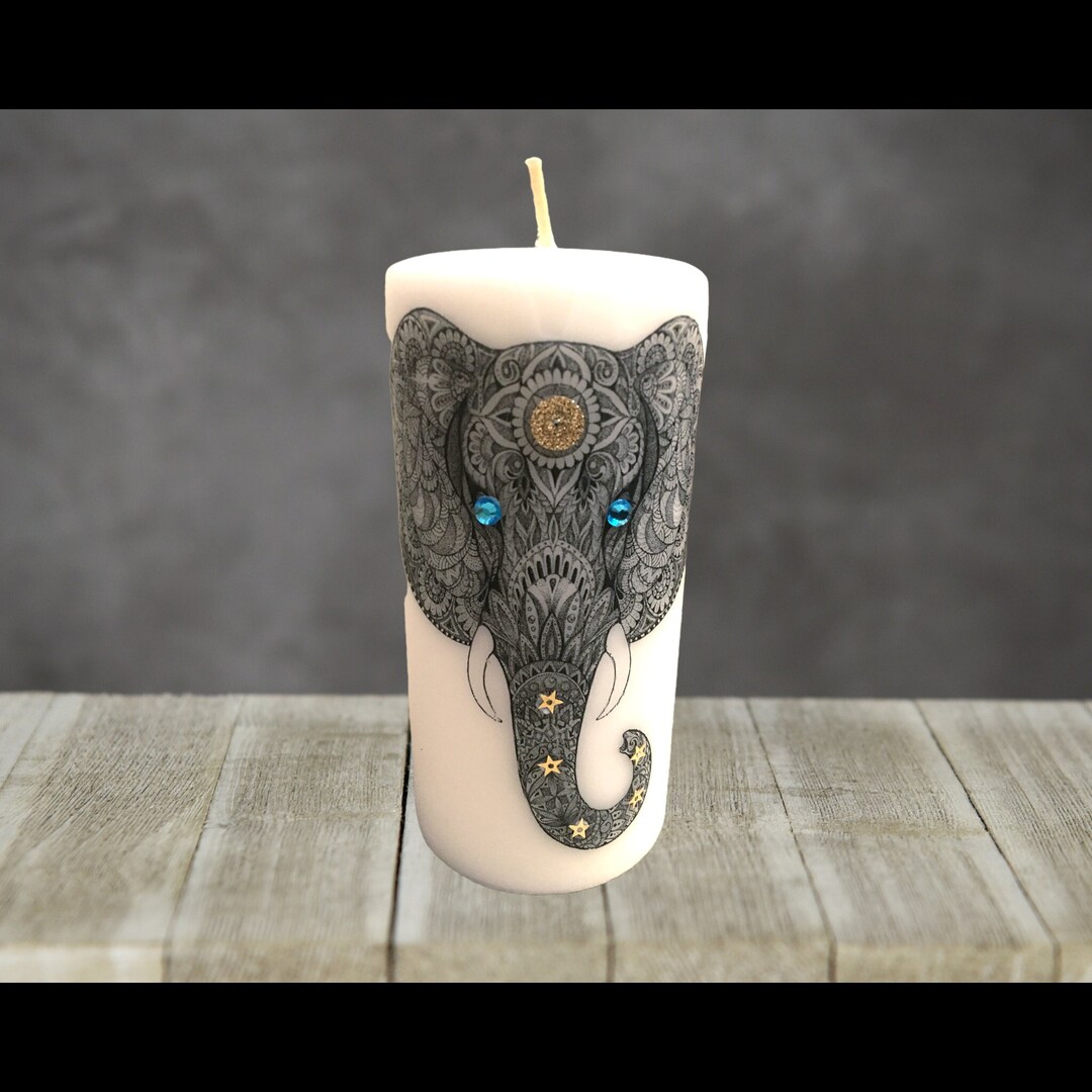 Elephant Candles, Elephant Gift, Elephant Decor, Elephant Gifts for ...