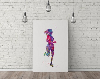 Running art | Etsy