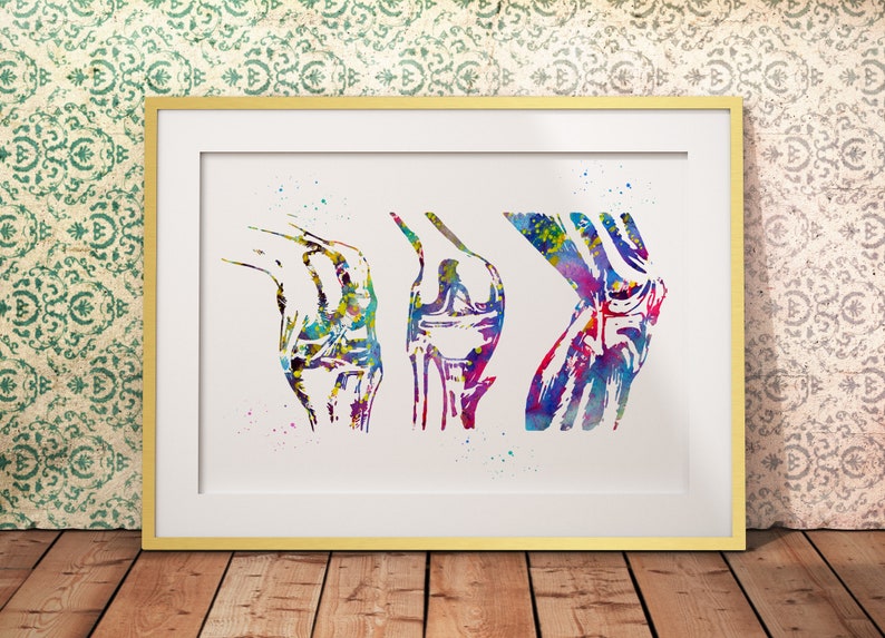 Knee Anatomy Orthopedic Surgeon Poster Medical Science | Etsy