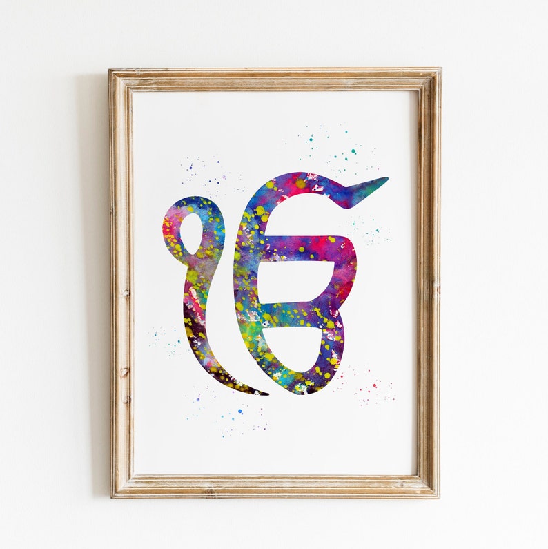 Ek Onkar Ik Onkar One God Symbol of the Sikh Faith Sikh Indian - Etsy