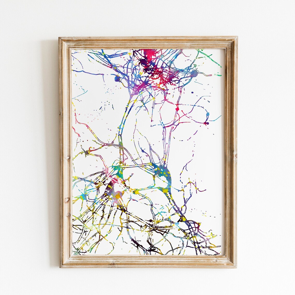 Human Cells Anatomy and Cell Biology Neurology Poster Neuron | Etsy