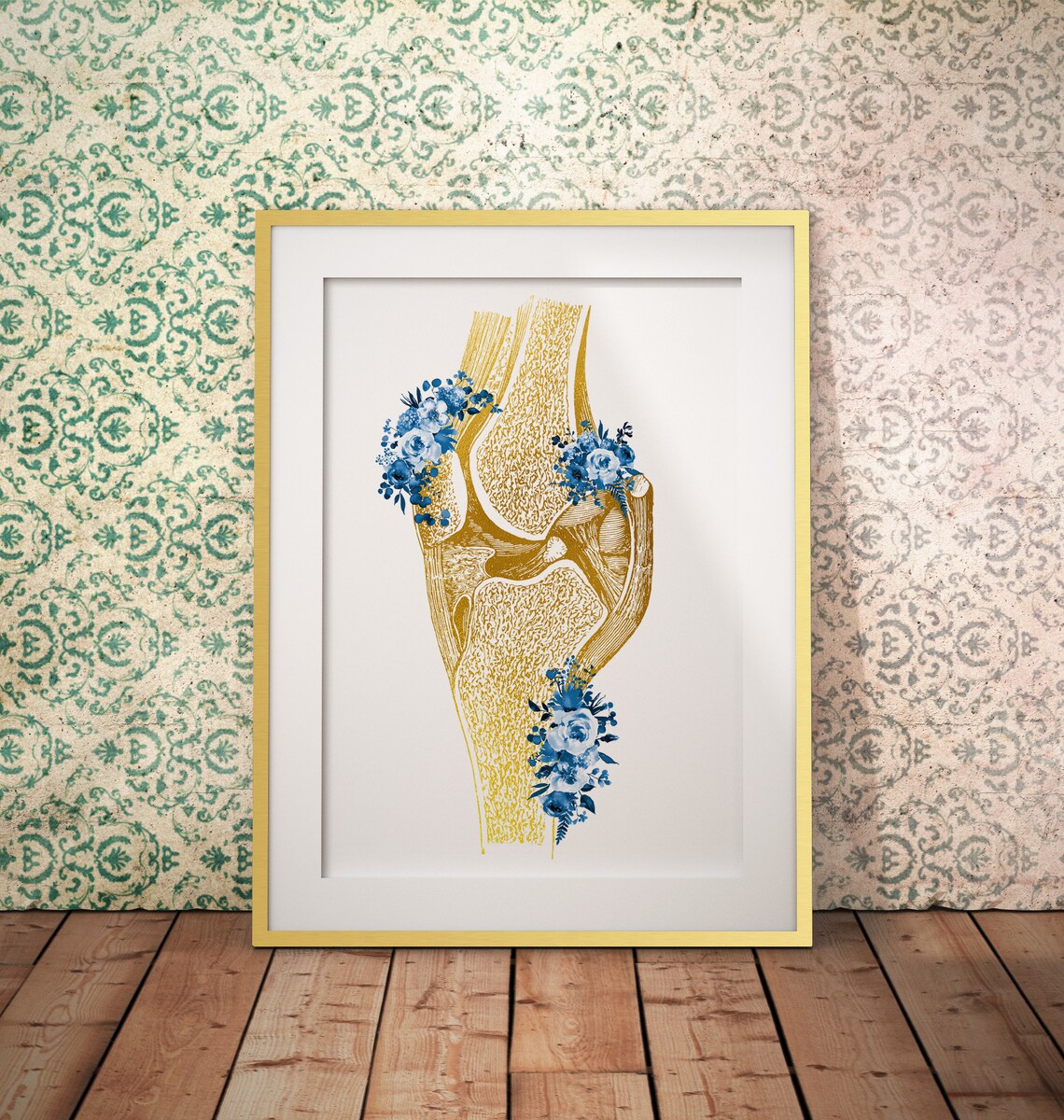 Knee Bone Human Anatomy Knee Orthopedic Skeletal System Leg - Etsy