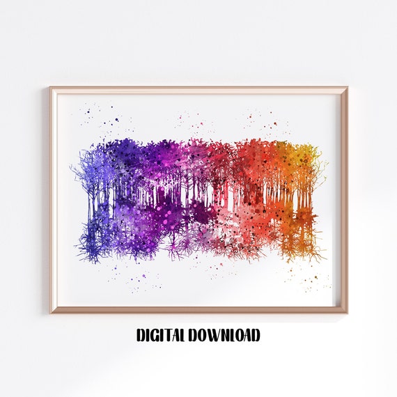 Neuronal Axons Neuron Cells Poster Medical Science Watercolor - Etsy