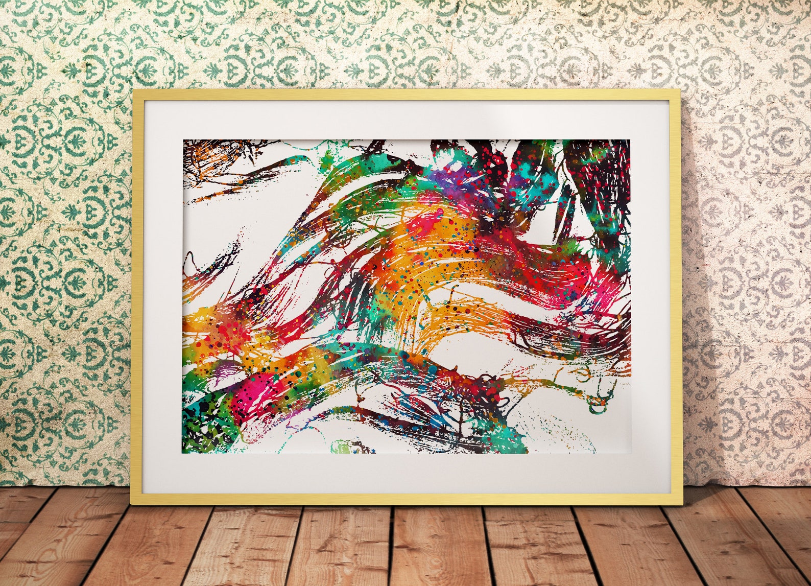Collagen Connective Tissues Biology Poster Medical Science Watercolor ...