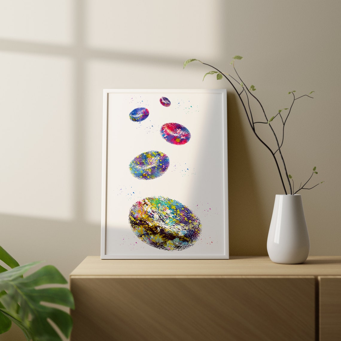 Red Blood Cells Blood Histology Hematology Poster Medical - Etsy