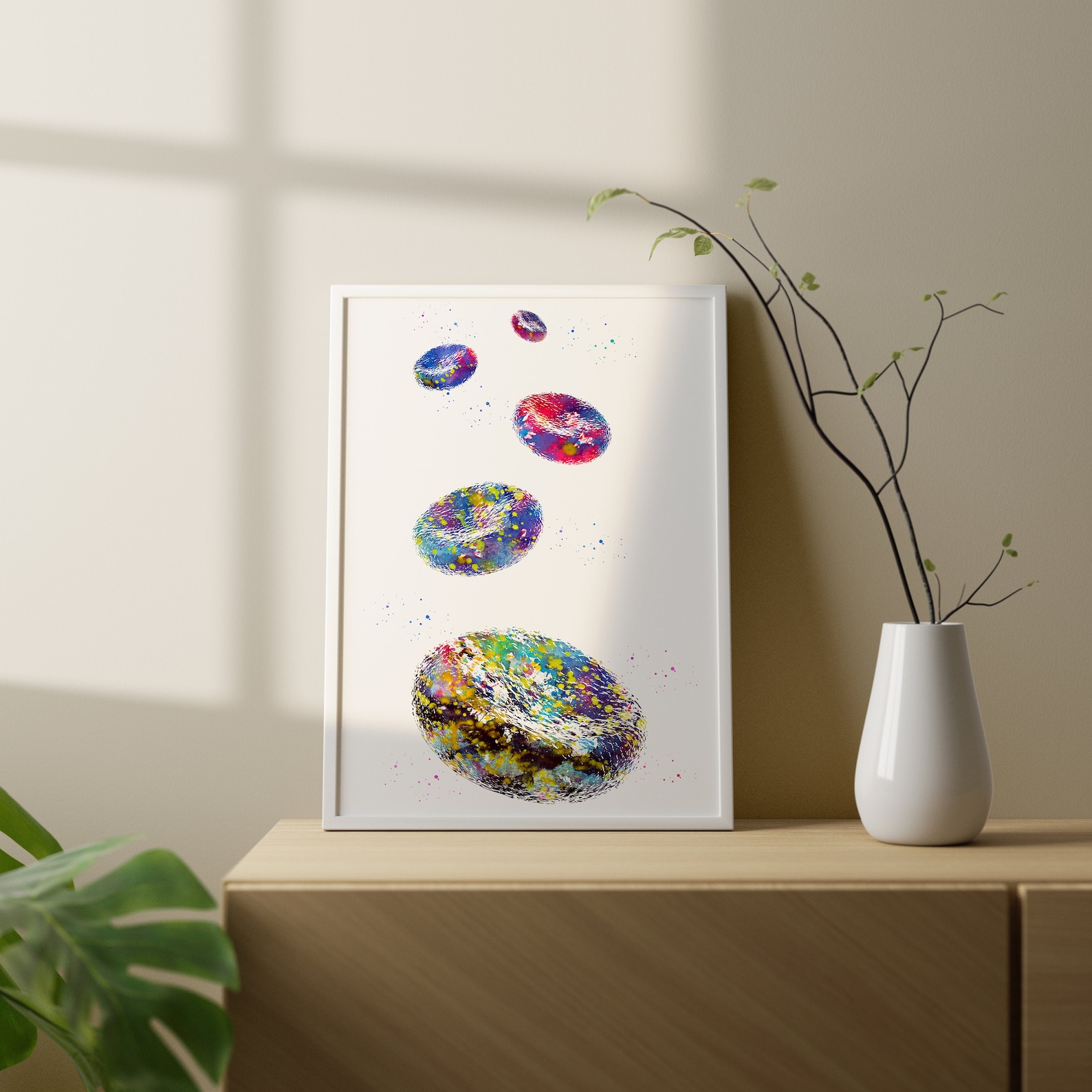 Red Blood Cells Blood Histology Hematology Poster Medical - Etsy