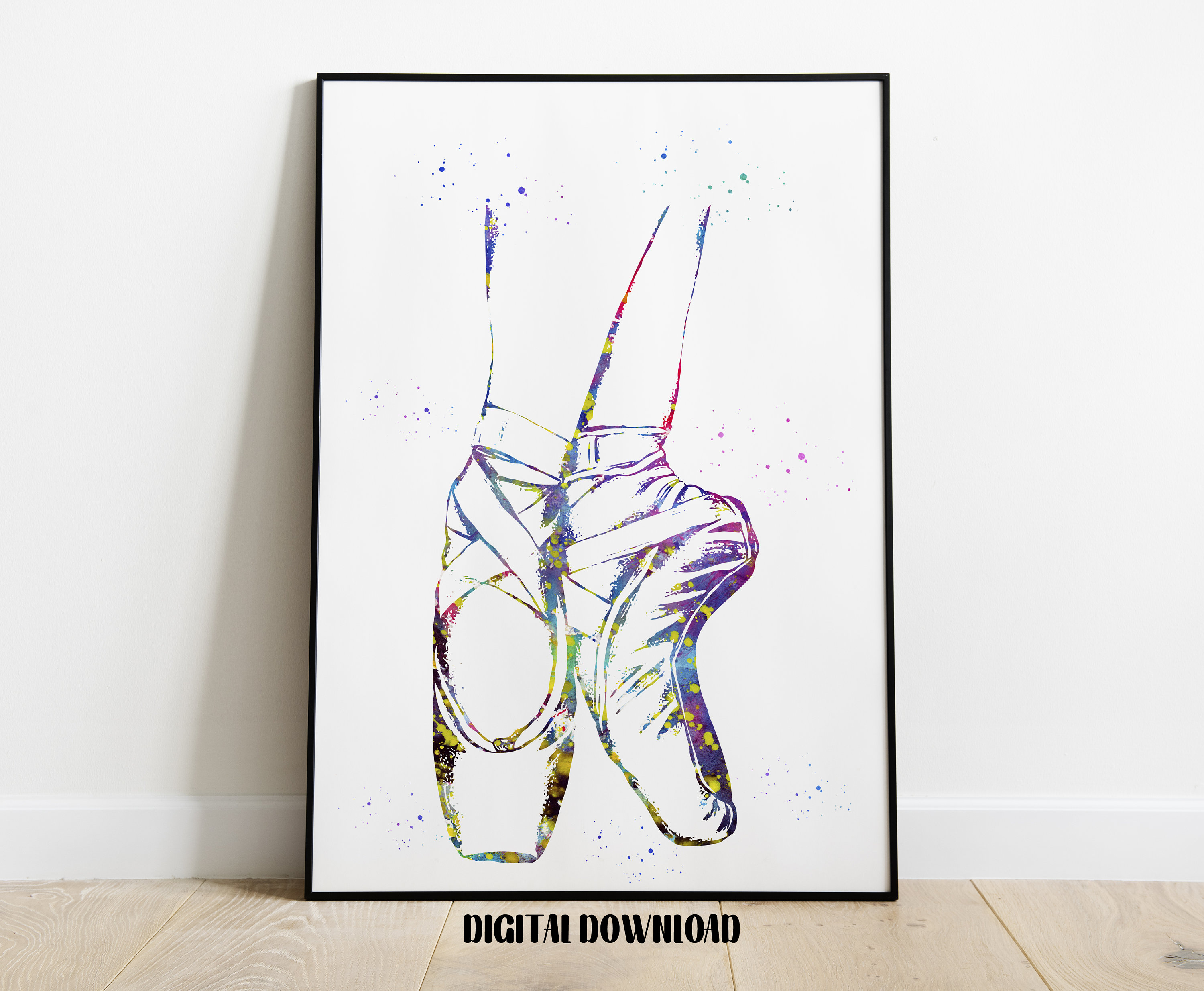 Ballet Dancer Feet Drawing