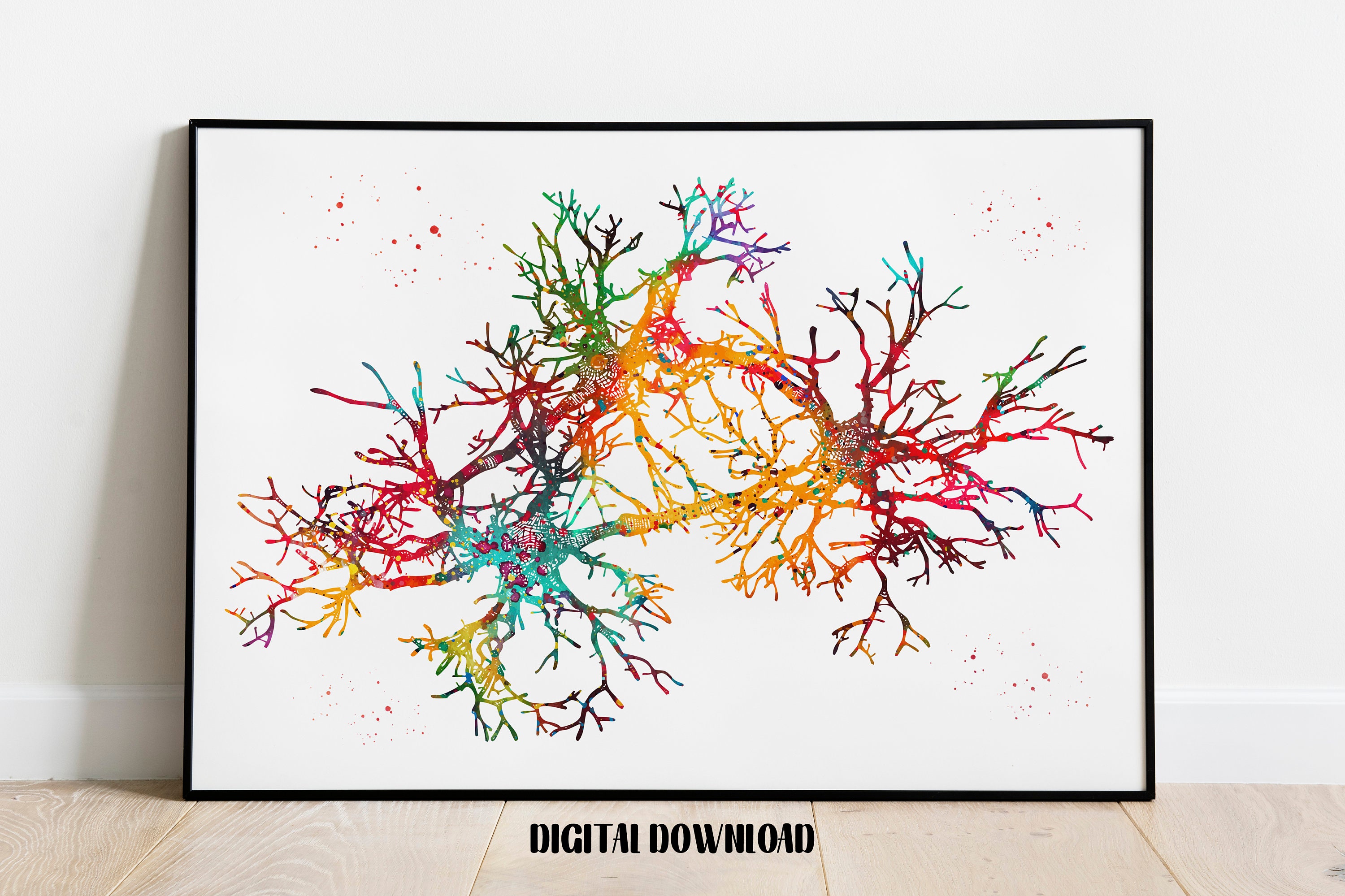 Nerve Synapse Art