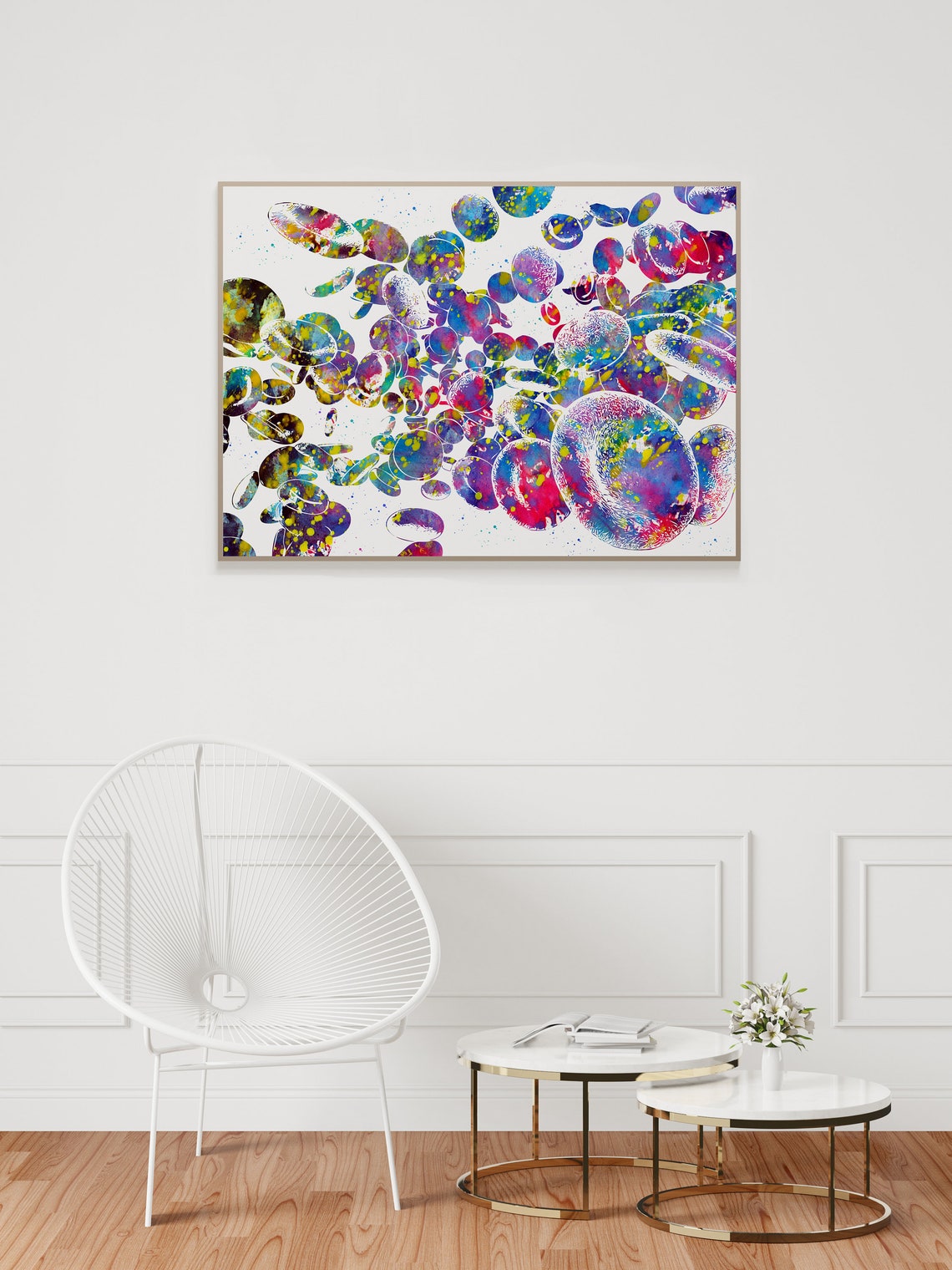 Red Blood Cells Blood Histology Hematology Poster Medical Science ...