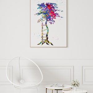 Crooked Tree Symbol Orthopedic Surgery Biology Poster Medical Science ...