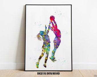 Personalised PRINTABLE Netball Word Art Gift Netball Player Gifts Print ...