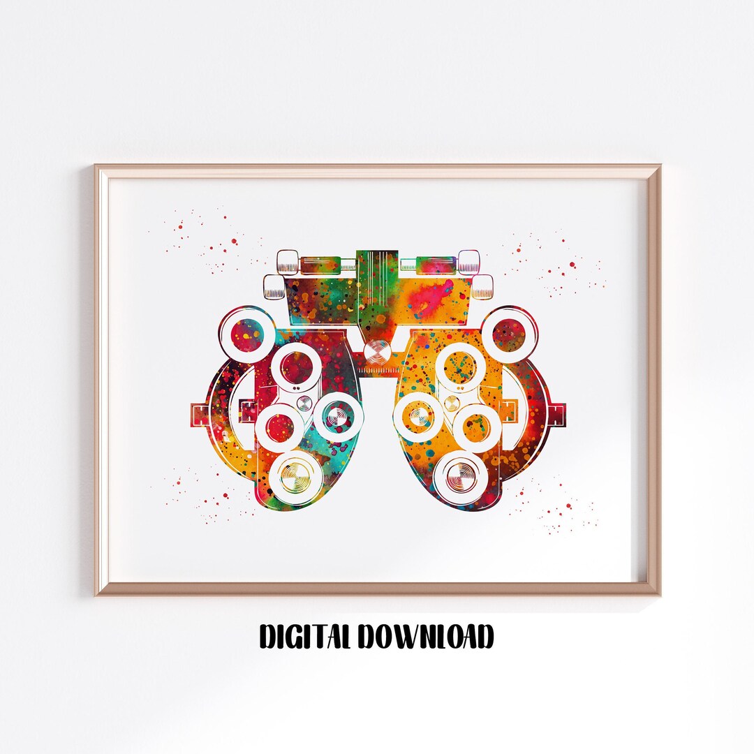 Optometry Tool Eyesight Measurement Device Optometrist Trial - Etsy