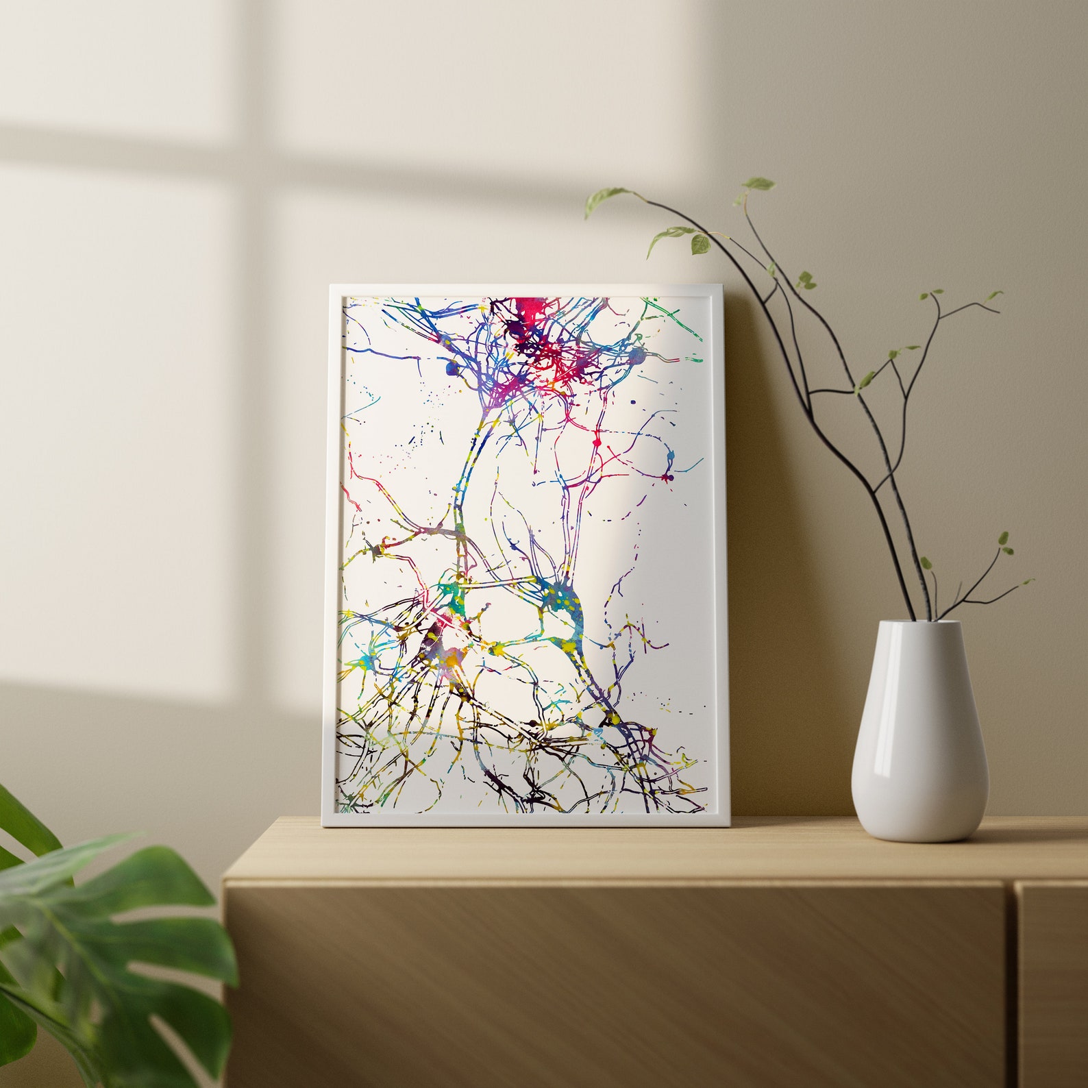 Human Cells Anatomy and Cell Biology Neurology Poster Neuron | Etsy