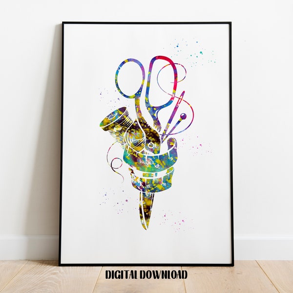 Sewing Poster - Etsy