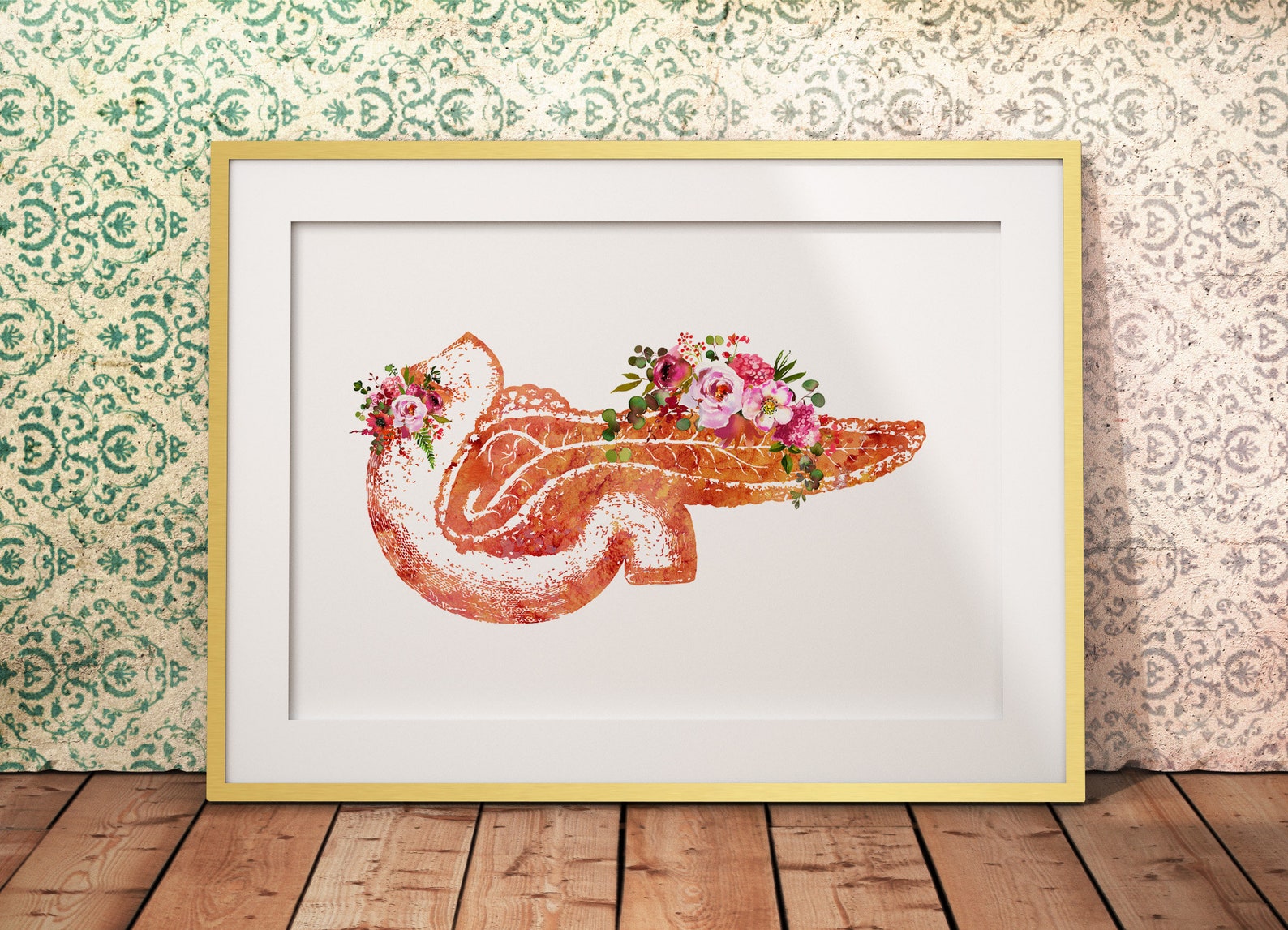 Pancreas Human Anatomy Internal Organs Medical Science - Etsy