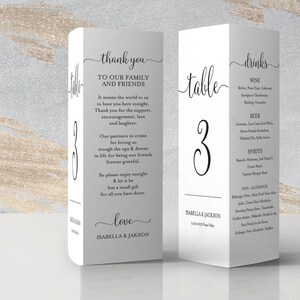 Printable Triangle Table Numbers, Three-sided Table Numbers Menu ...