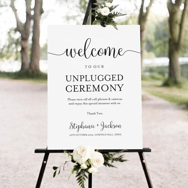 Unplugged Wedding - Etsy