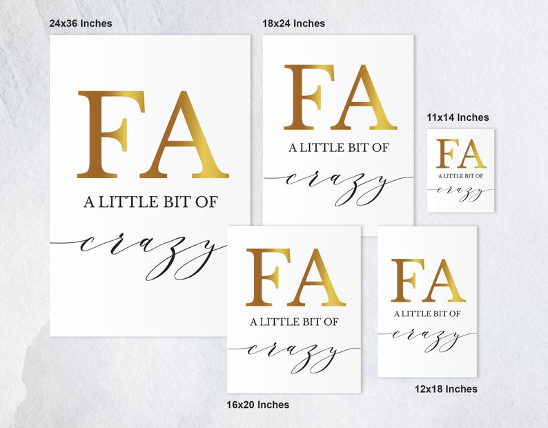 Family a Little Bit of Crazy Print Set of 3 Prints Family - Etsy