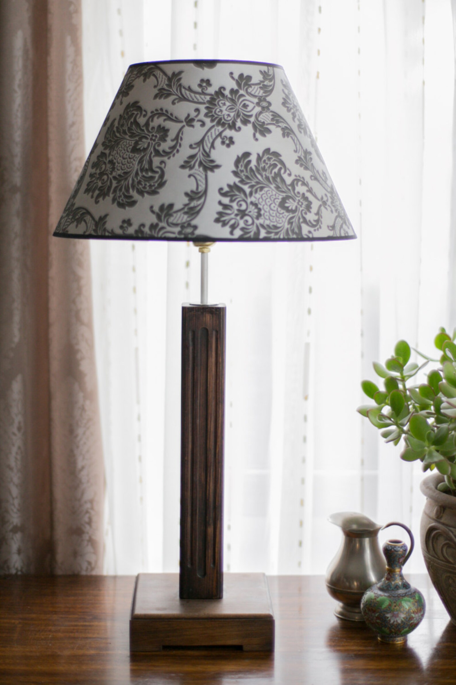 Table Lamp, Handmade Lamp, Wooden Lamp, - Etsy