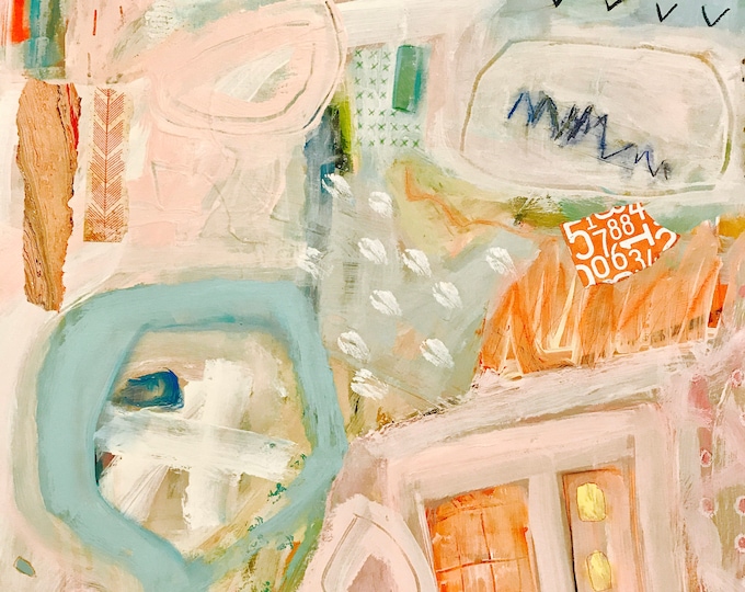 Original Abstract Art on Paper, Home Decor, Interior Design, Modern Art ...