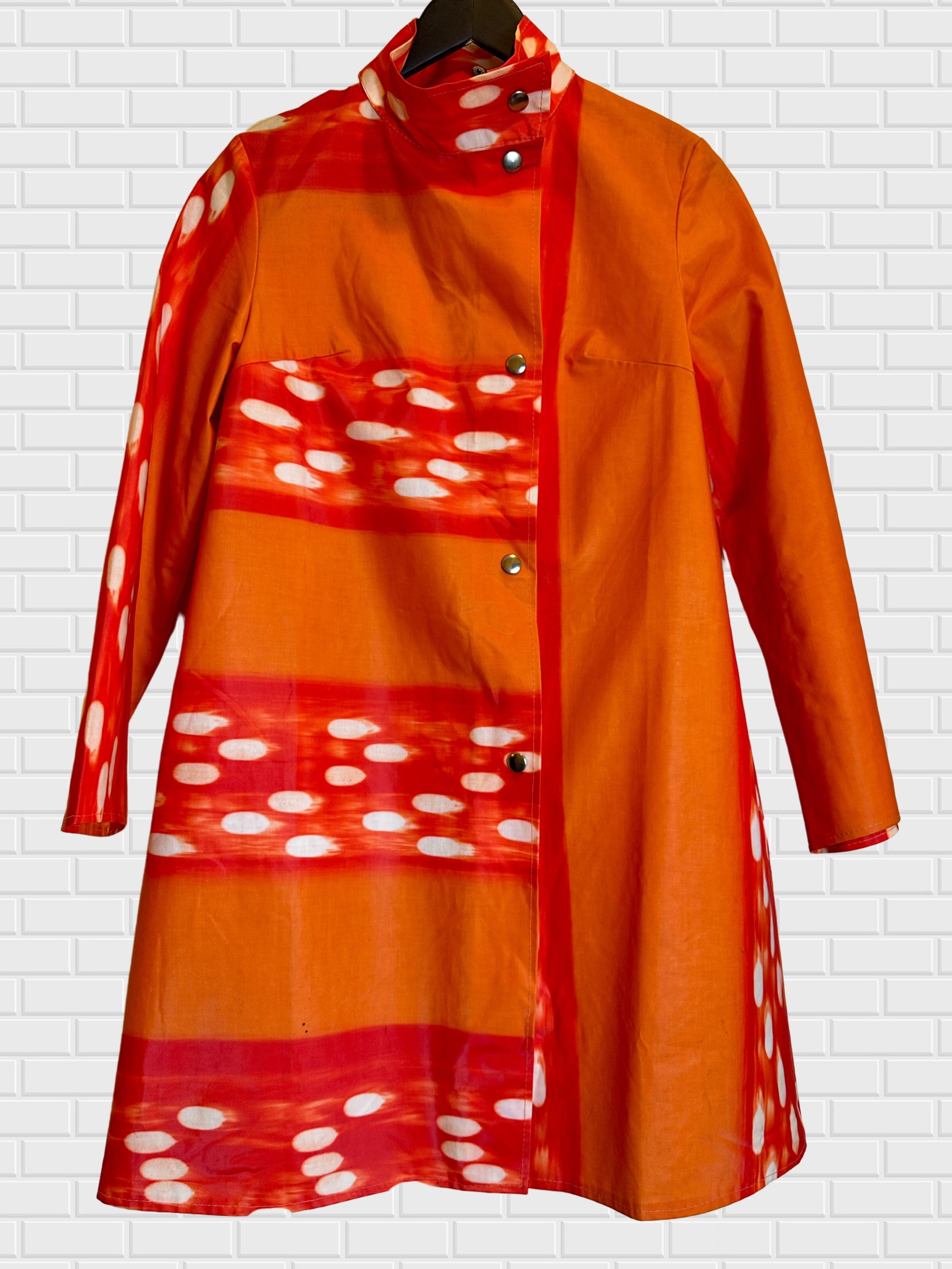 Rare 1960s BORMAX Denmark A Silhouette High Collar Raincoat S - Etsy