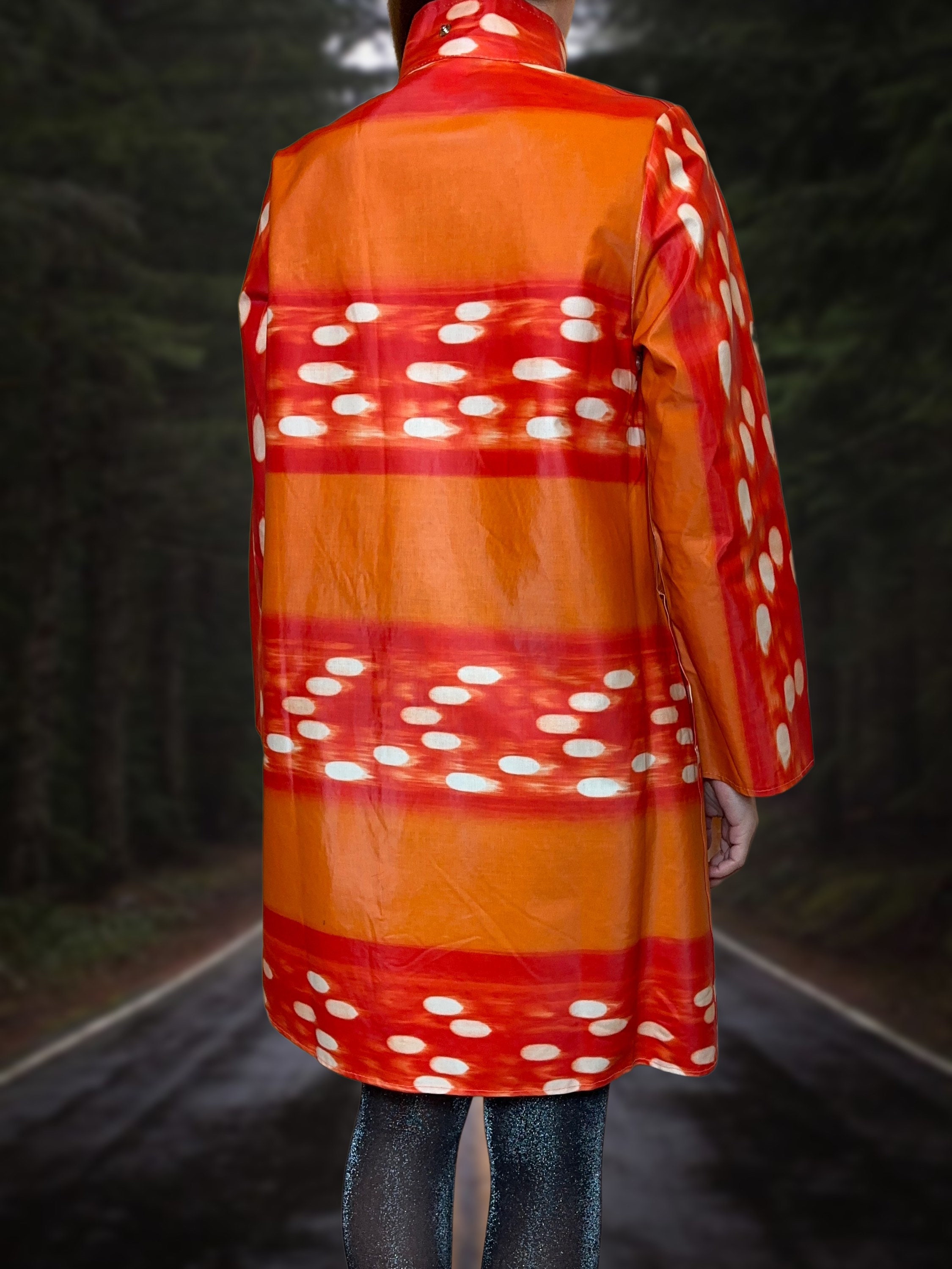 Rare 1960s BORMAX Denmark A Silhouette High Collar Raincoat S - Etsy