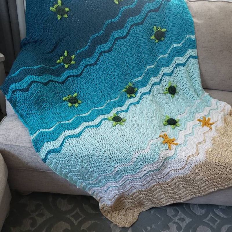 Sea Turtle Afghan Pattern - Etsy